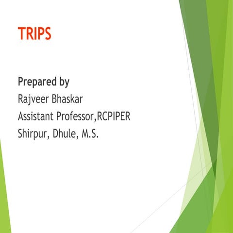 Trips | PPT