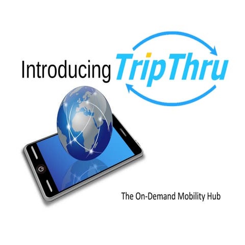 TripThru -- The On-Demand Interoperability Hub | PPT