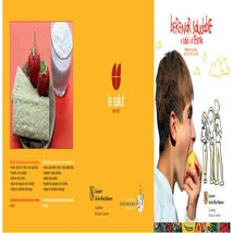 Triptic berenar saludable | DOC