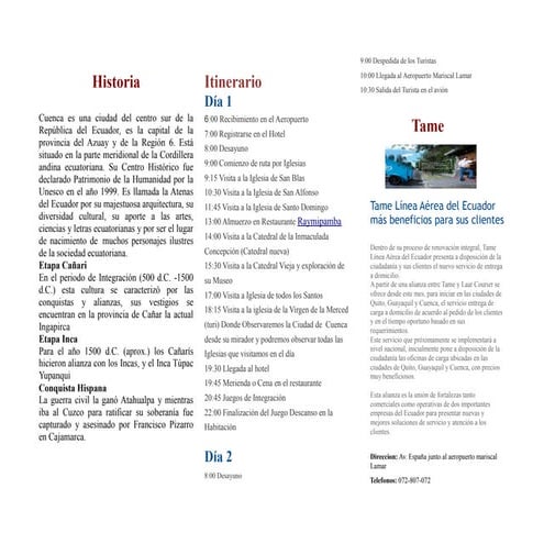 Triptico parís (inglés) | PPTX