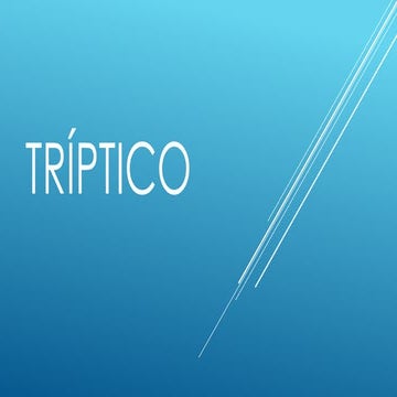 Triptico parís (inglés) | PPTX