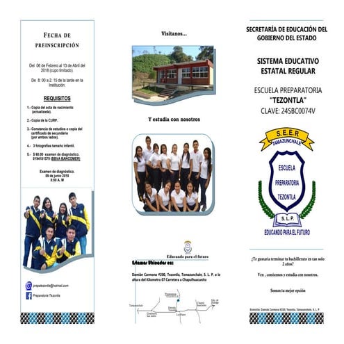 Triptico del proceso de Preinscripcion.pdf