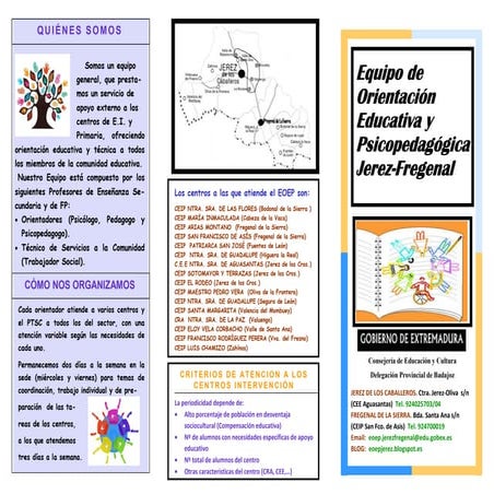 Triptico eoep jerez | PDF