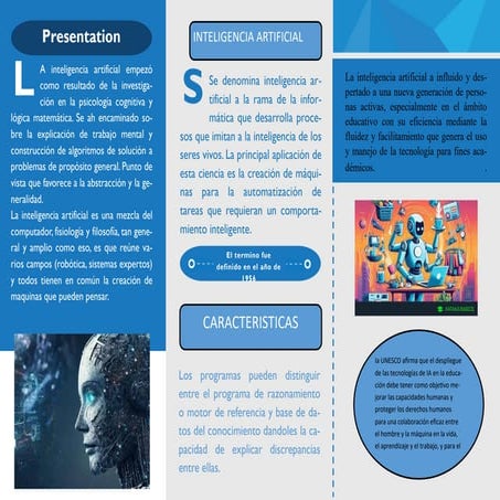 Tríptico sobre la inteligencia artificial | PDF