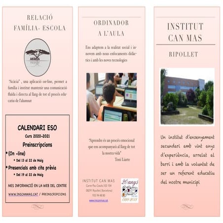 Reunió pares 1er eso | PDF