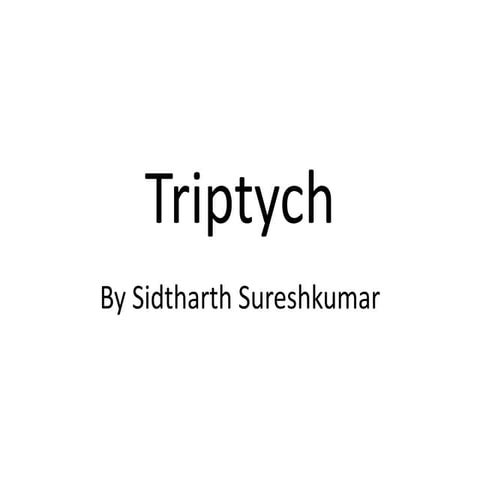 Triptych | PPT