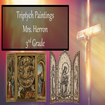 Triptych- 3rd grade ppt | PPT