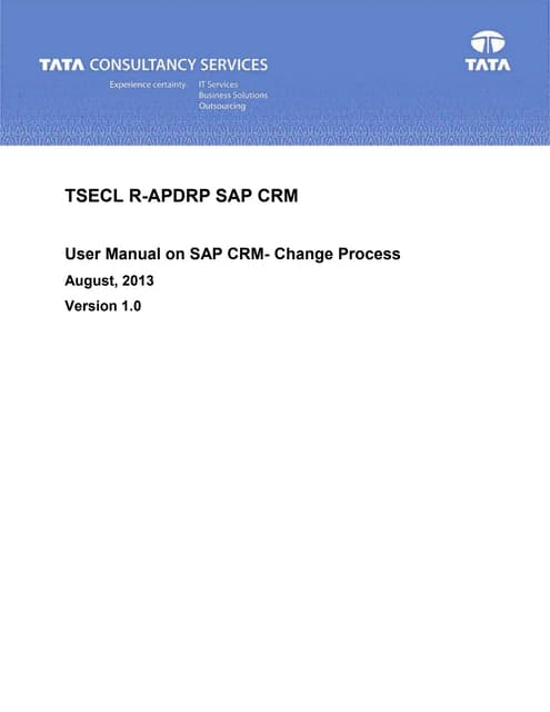 SAP IS-U | PDF
