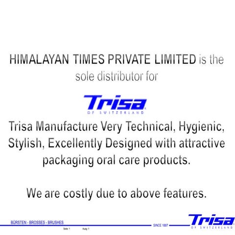Trisa Presentation | PPT