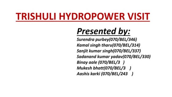 PROJECT RESPONSIBILITY | PDF