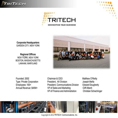Tritech Corporate Overview Linked In | PPTX