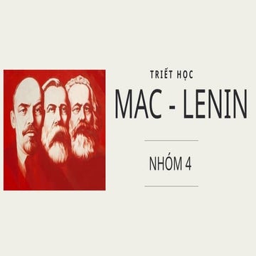 Các cặp phạm trù (Mác Lenin) | PPTX