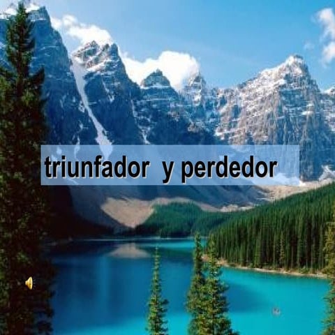 Triunfador perdedor | PPS