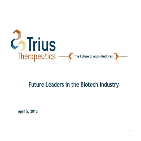 Trius apr13presentation | PDF