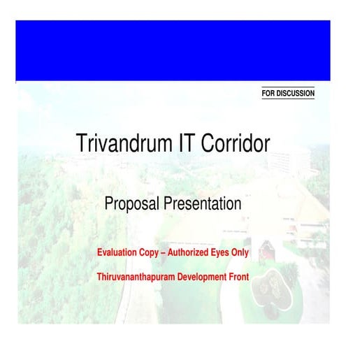 Trivandrum It Corridor | PDF