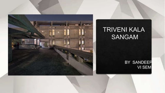 Case Study of Triveni Kala Sangam | PDF | Museums & Galleries | Attractions