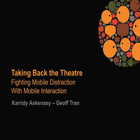 Taking Back the Theatre | PPTX