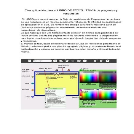 Ejemplo mapa con etoys | PDF