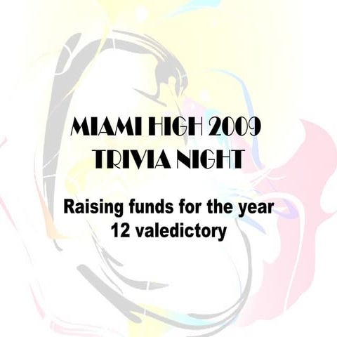 Trivia night 09 | PPT