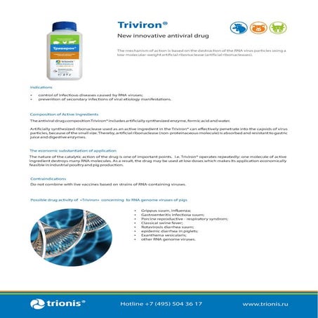 Triviron — new innovative antiviral drug | PDF