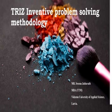 Triz presentation.1.2 | PPTX