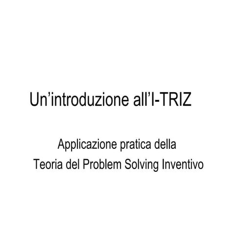 Triz (1) | PPS