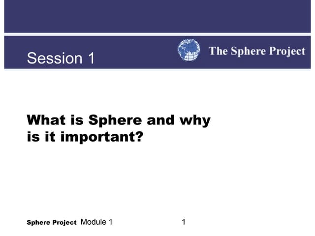 Sphere standards of wash | PDF