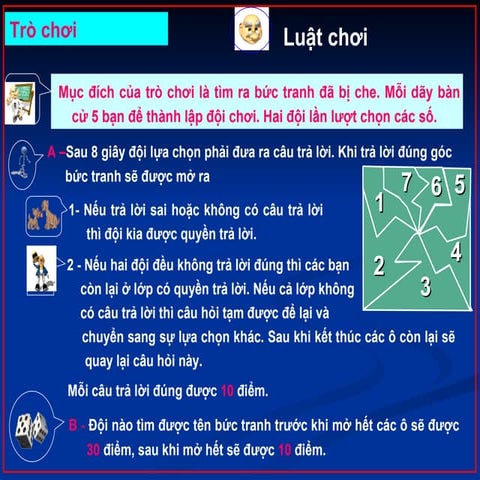 Tro choi rung vang trong hoa hoc | PPTX
