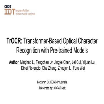 TrOCR_ Transformer-Based Optical Character Recognition with Pre-trained ...