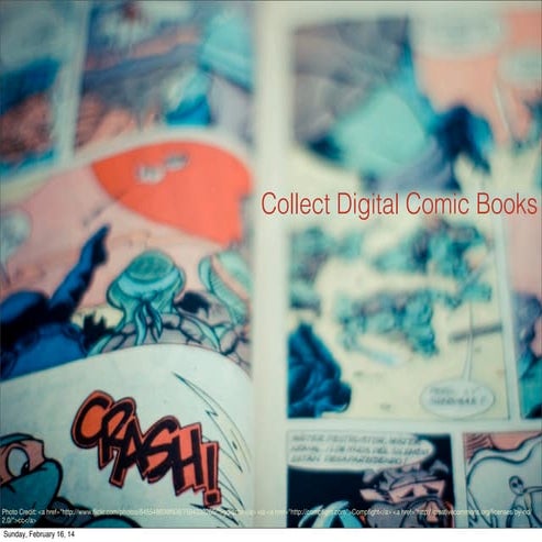 Digital comic books: Create Your Own! | PPTX