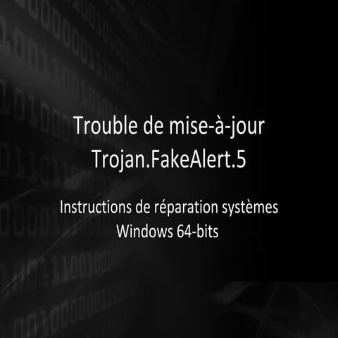 Trojan.fake alert.patch | PPT