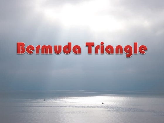 Triángulos de las bermudas presentación ingles | PPT