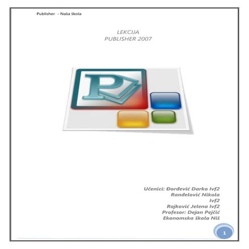 Cirkularna pisma u Word-u | PPT