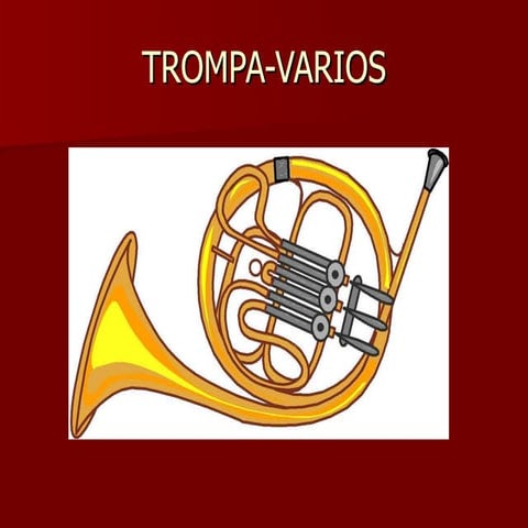 Trompa varios con notas | PPT