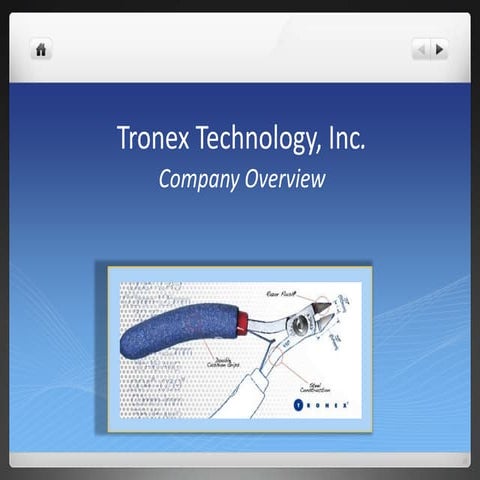Tronex Technology, Inc. Presentation | PPTX
