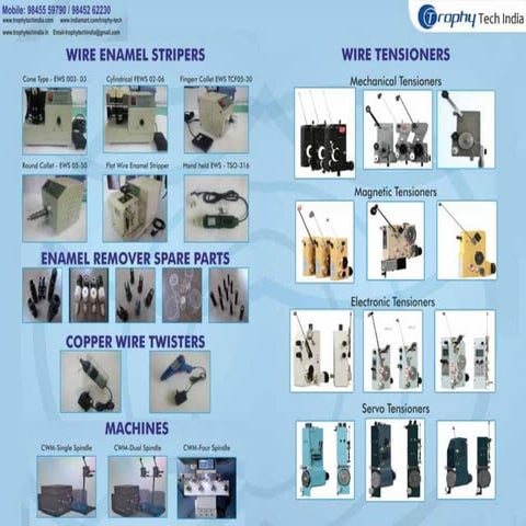 INDUSTRIAL PRODUCTS By TROPHY TECH INDIA | PDF