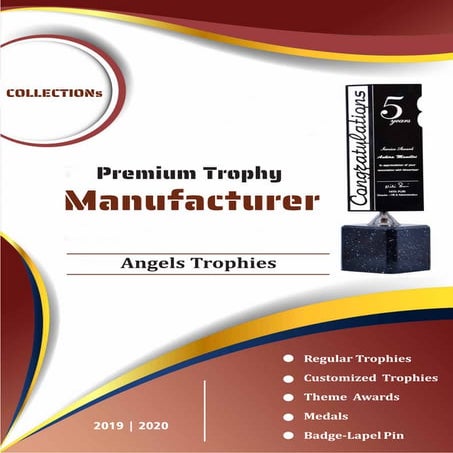 Trophy manufacturers catalog angels trophies | PDF