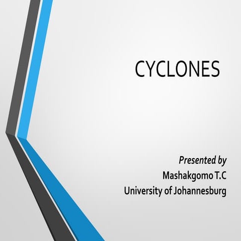 Tropicalcyclones | PPT