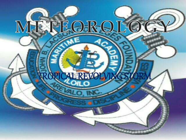 4.Tropical storm formation | PPTX