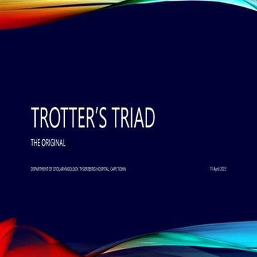TROOTER'S TRIAD | PPTX
