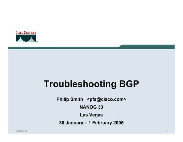 Troubleshooting BGP | PDF | Computer Networking | Computing Troubleshooting BGP | PDF | Computer Networking | Computing