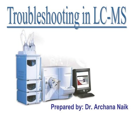 Troubleshooting in lcms | PPT