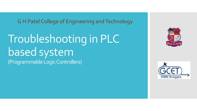 PLC Programming Introduction | PPTX