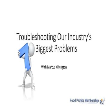 Troubleshooting the 7 Biggest Problems (Pubs, Restaurants, Cafe's ...