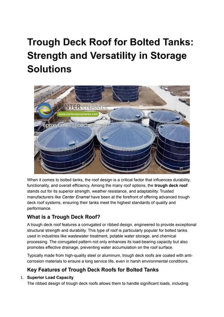 Types of storage tanks | PPTX | Chemistry | Science