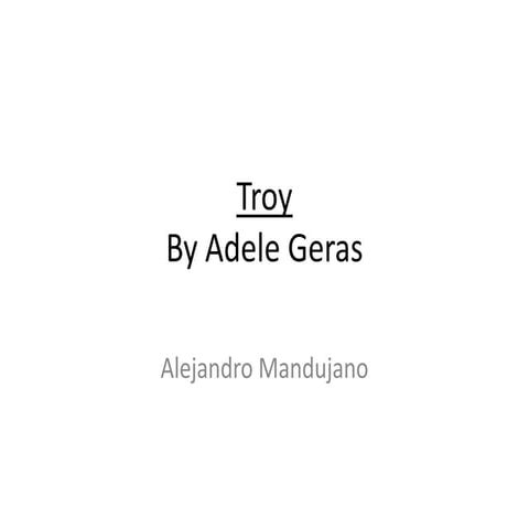 Troy | PPT