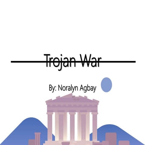 The Trojan War and The Fall of Troy | PPTX