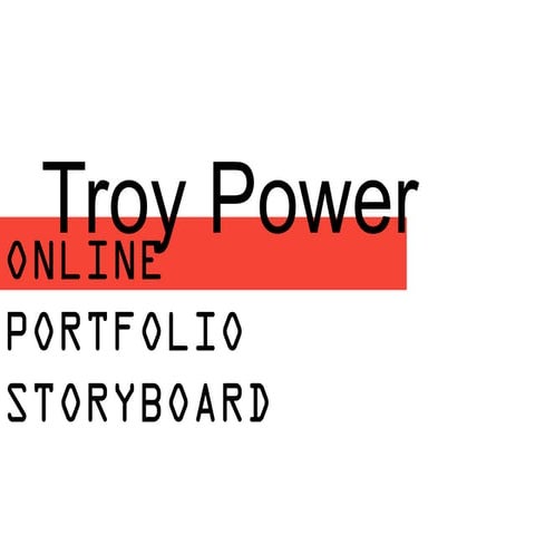 Troy portfolio | PPTX