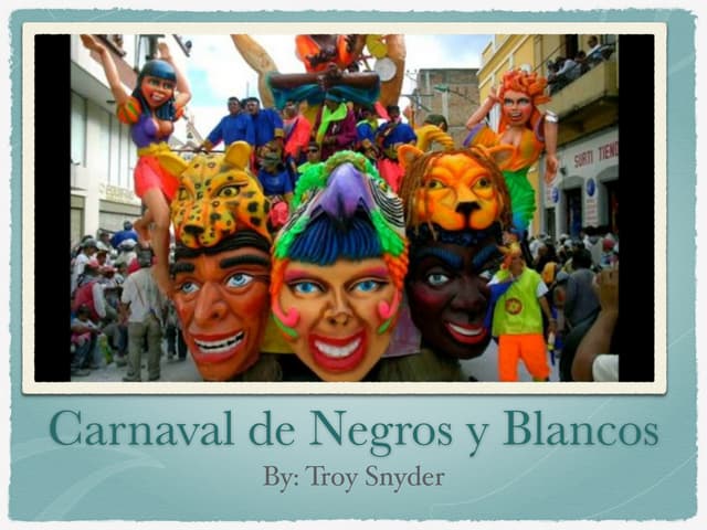 Ficha 2 el carnaval | PDF