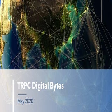 TRPC Digital Bytes May 2020 | PPT